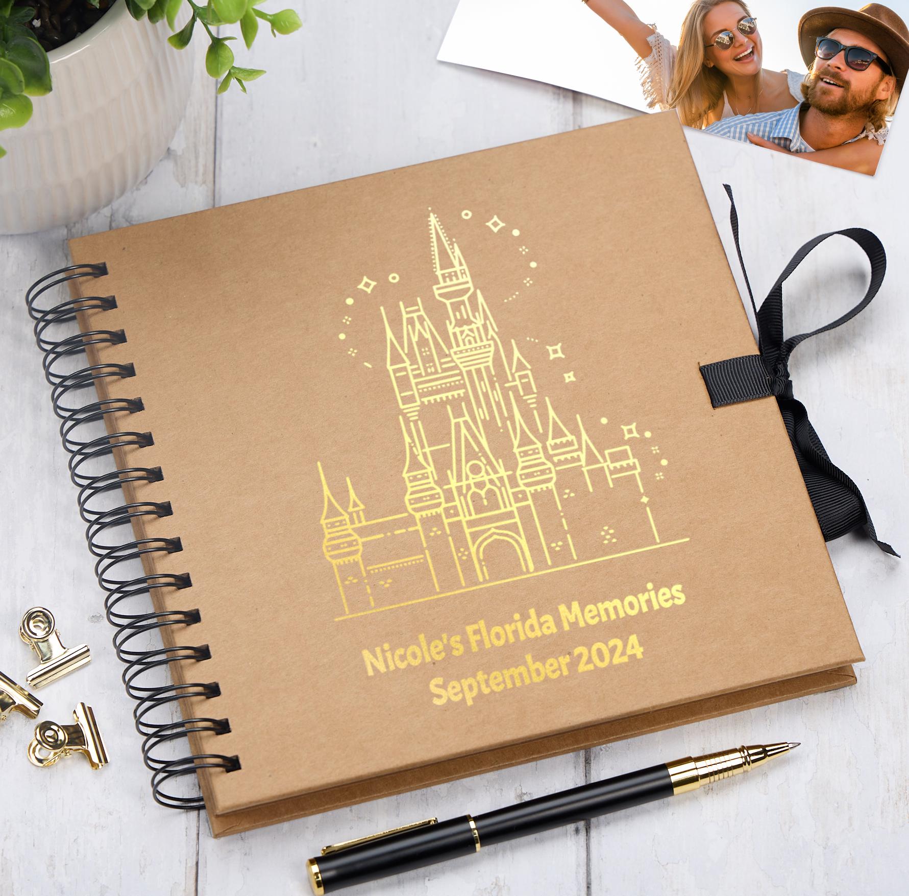 Personalised Florida Orlando Multiple Colour Scrapbook Photo Album ...