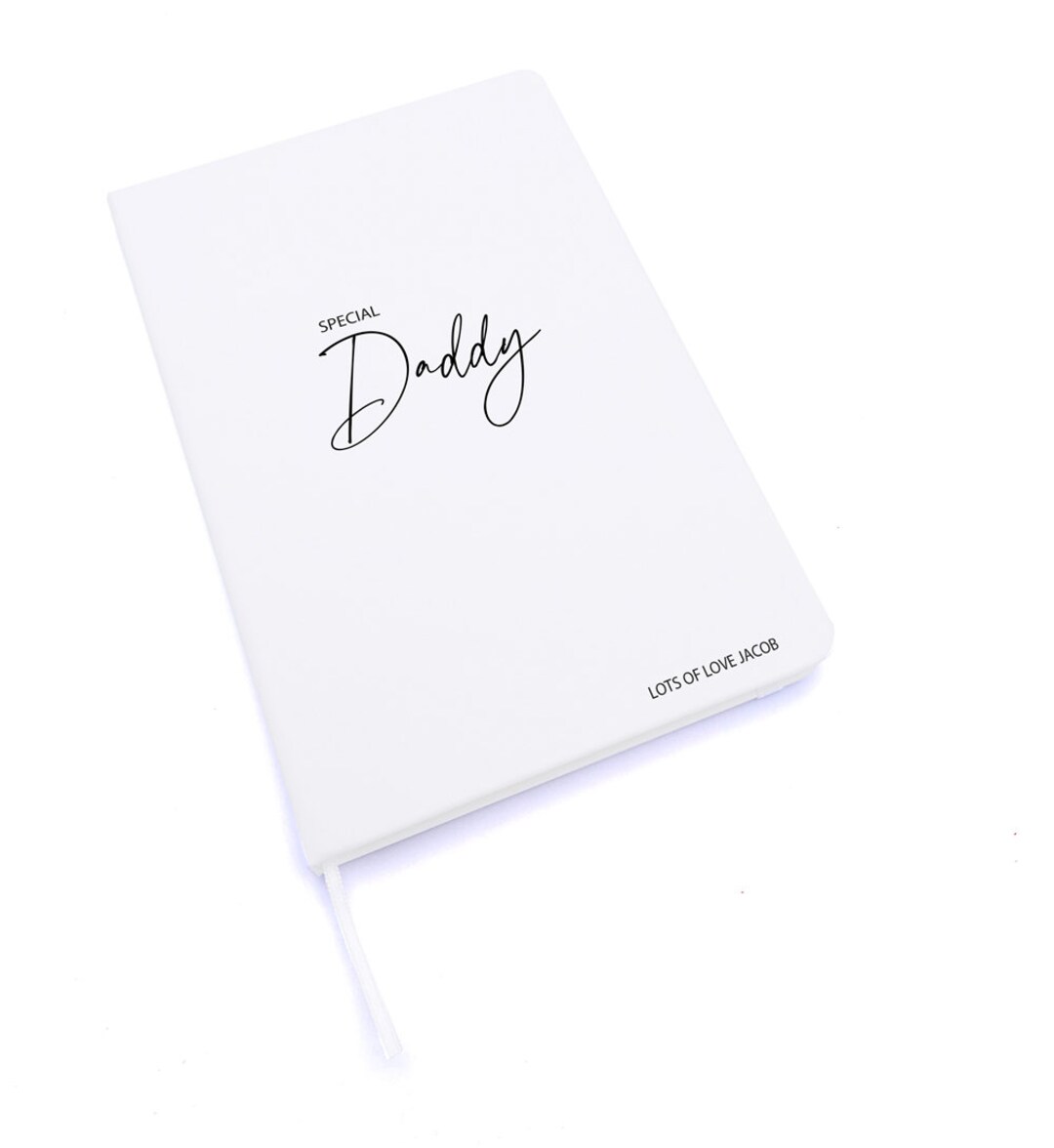 Personalised Daddy notebook Gift - Etsy Österreich