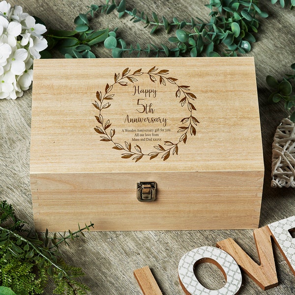 Anniversary Box - Etsy