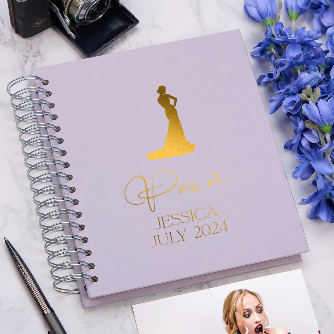 Personalised Girl's Prom Keepsake Photo Album Memory Book - Etsy