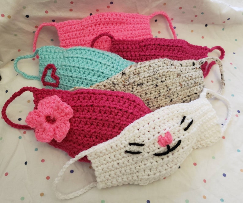 Crochet Face Mask Pattern - Etsy