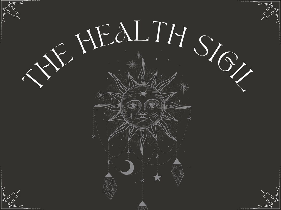 The Health Sigil - Etsy