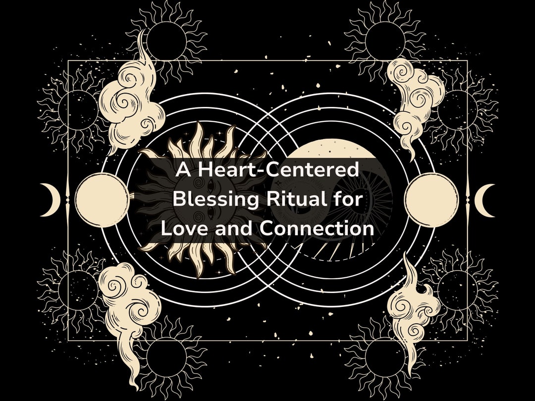 Blessing Ritual for Love and Connection - Etsy