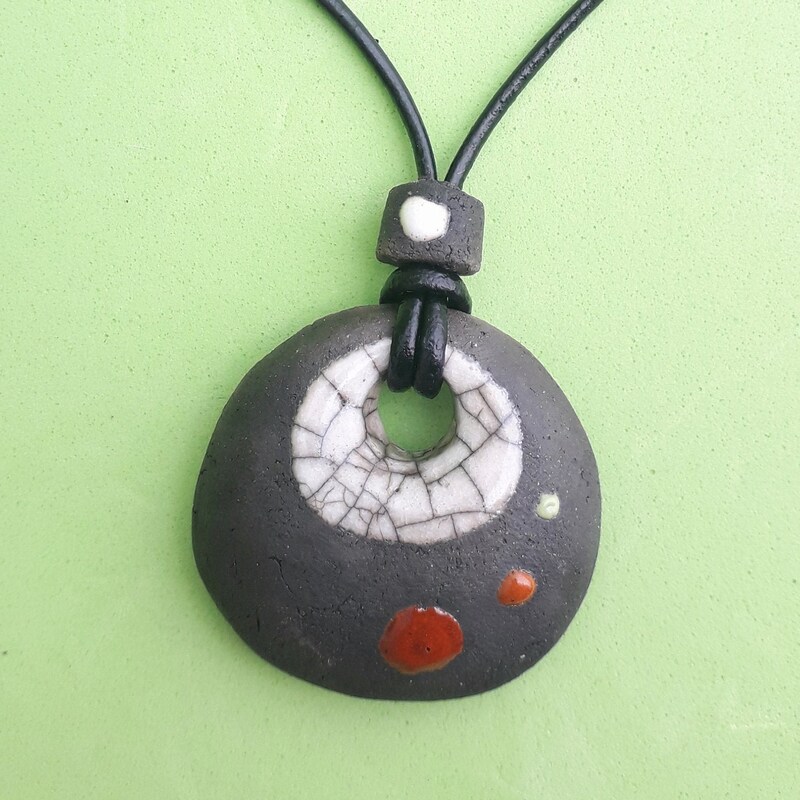 Ceramic Necklace - Etsy