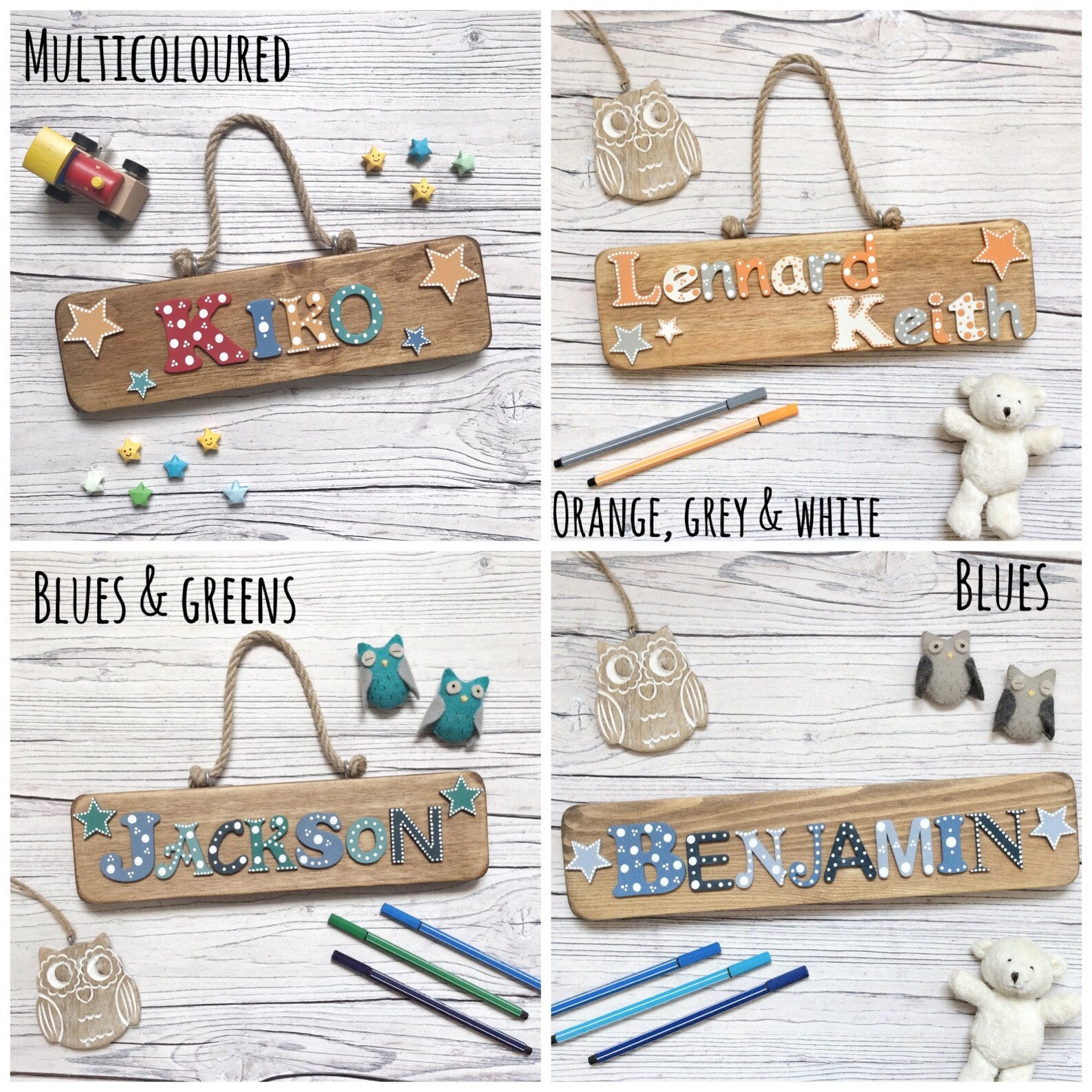 Boys Room Sign Personalised Bedroom Door Sign Boys Bedroom - Etsy