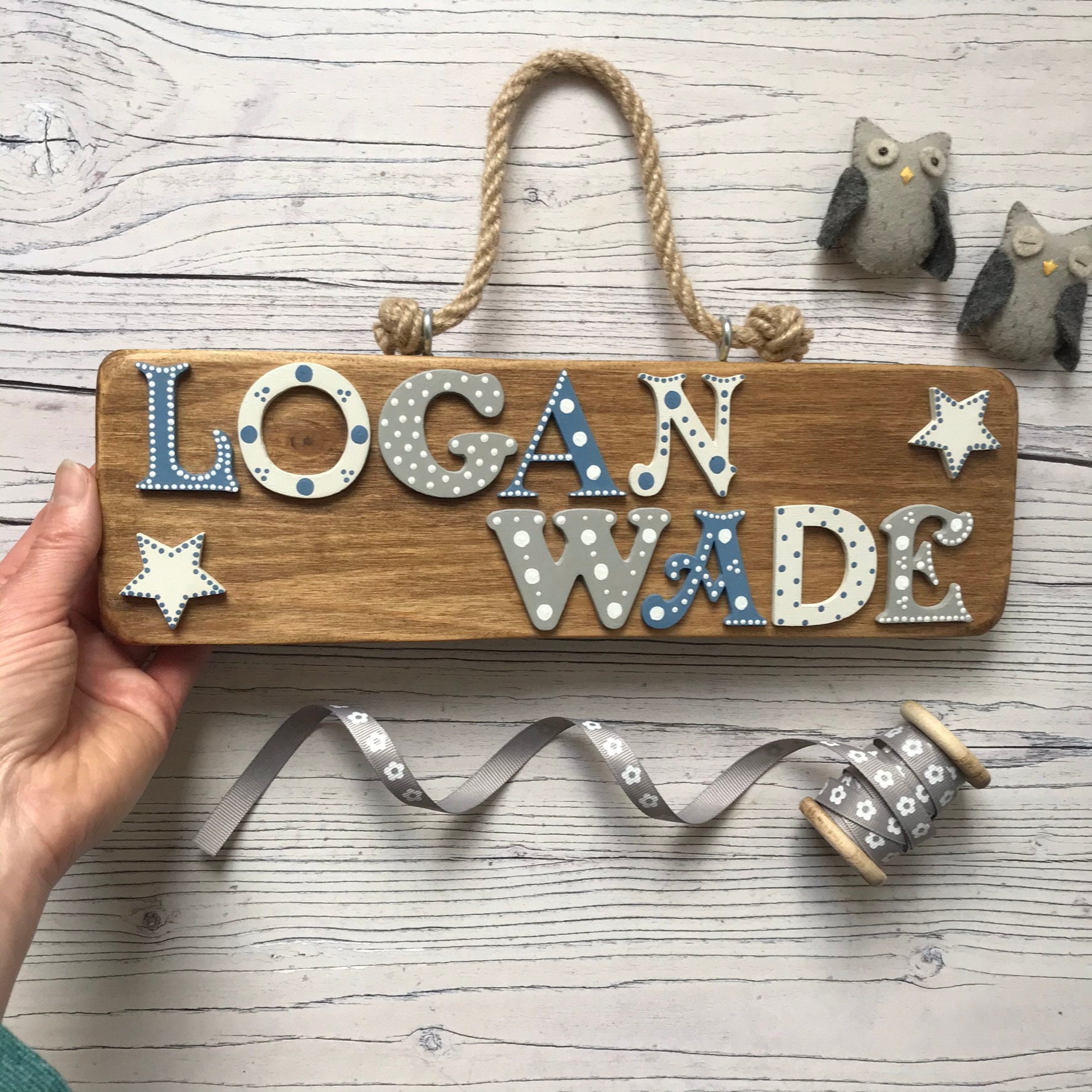 Boys room sign Personalised bedroom door sign Boys bedroom | Etsy