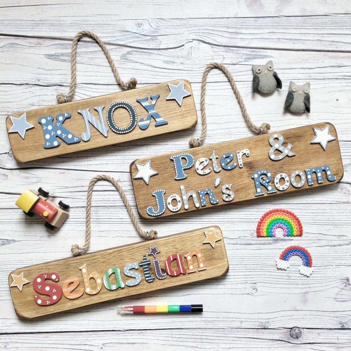 Boys Room Sign Personalised Bedroom Door Sign Boys Bedroom - Etsy