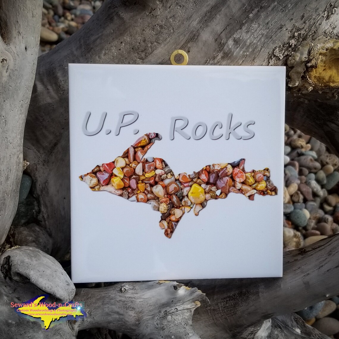 Michigan's Upper Peninsula Tiles Yooper Gifts | Etsy