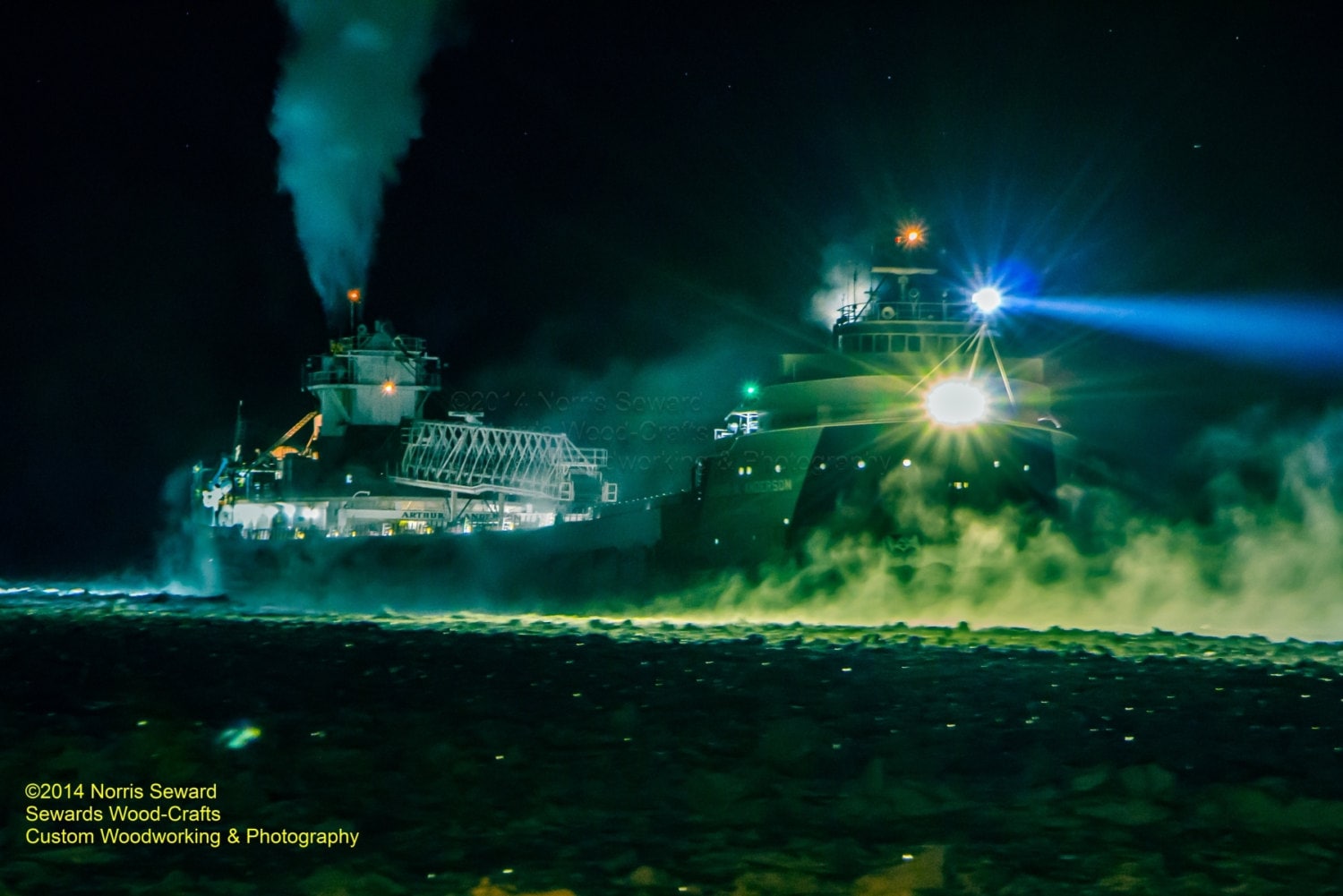 Great Lakes Freighter Arthur M. Anderson Prints, Canvas, Metal ...