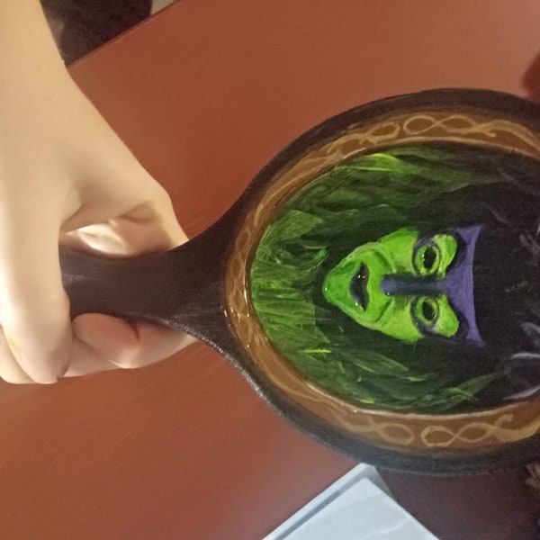 Hand Painted Mirror - Etsy