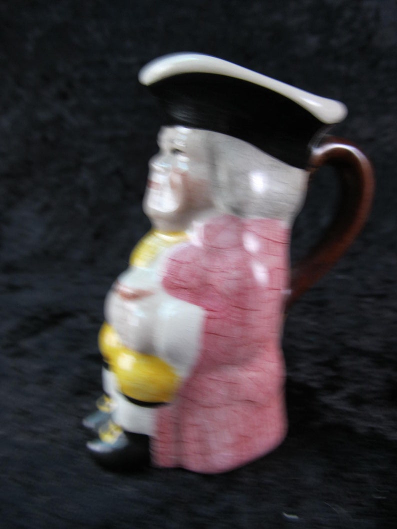 Vintage Toby Jug: Hand-painted Ceramic Ale Mug, 3" Collectible - Etsy