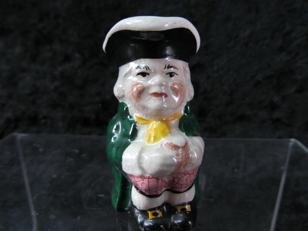 Miniature Standard Toby Jug 2" Tall X 2" Deep X 1"wide Hold Drink Hand ...