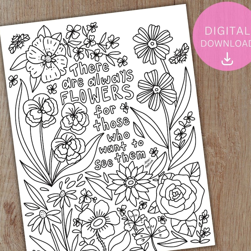 Positive Coloring - Etsy