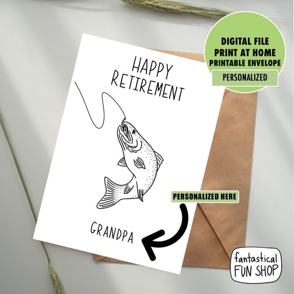 Fishing Retirement - Etsy