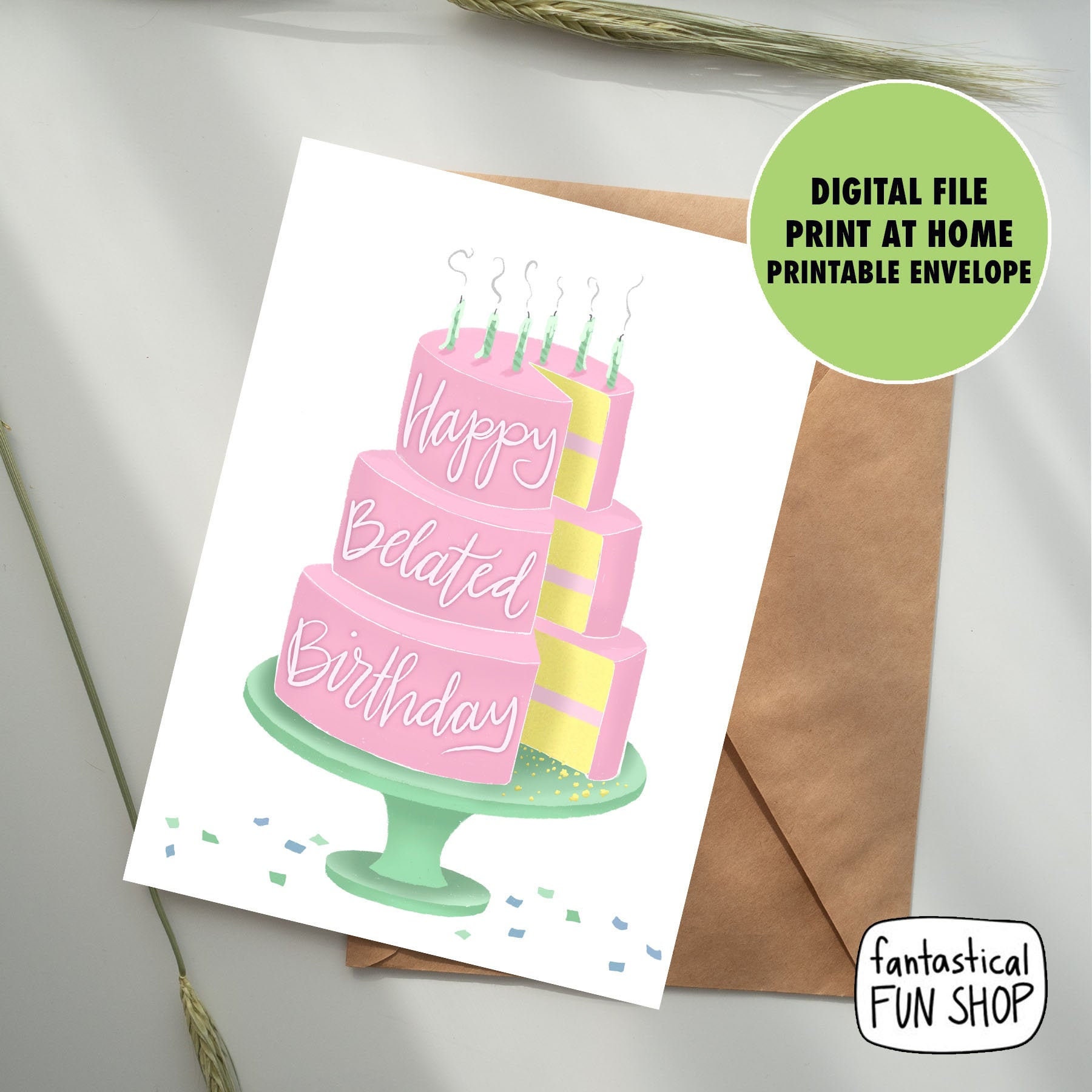 Belated Birthday Cake