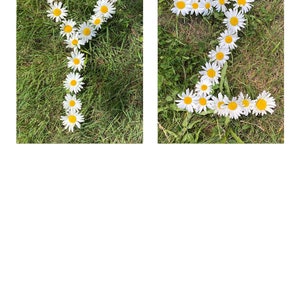 Spring Themed Alphabet Flashcards, Uppercase Flower Letters for ...