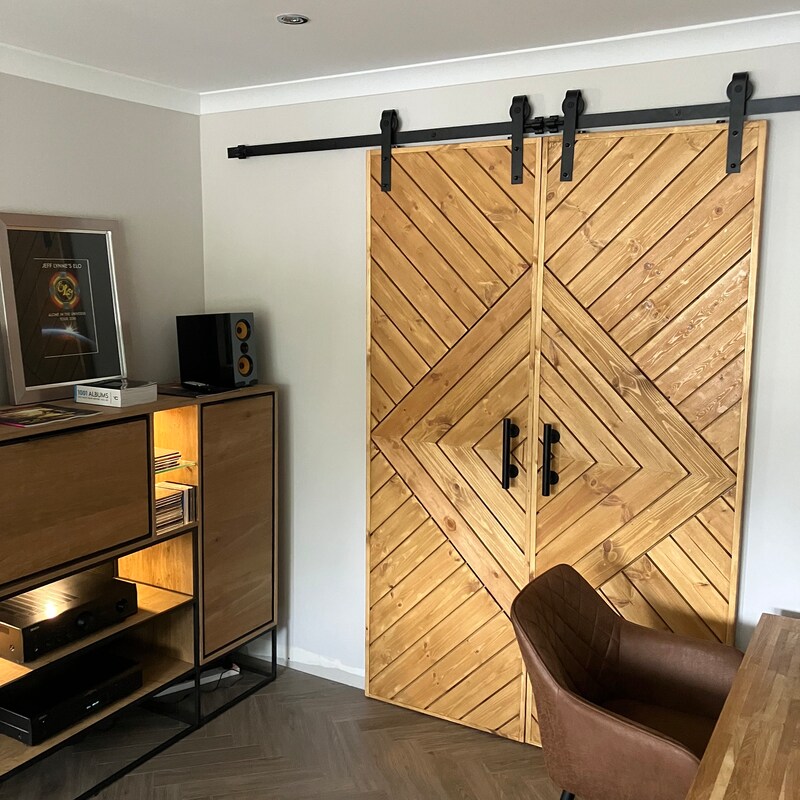 Chevron Barn Door - Etsy