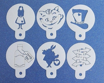 Alice in Wonderland Stencil - Etsy UK