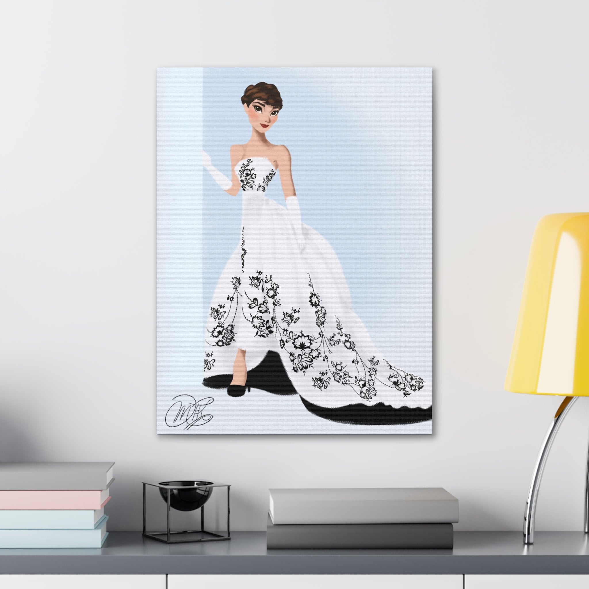 Audrey Hepburn as Sabrina Canvas - Etsy