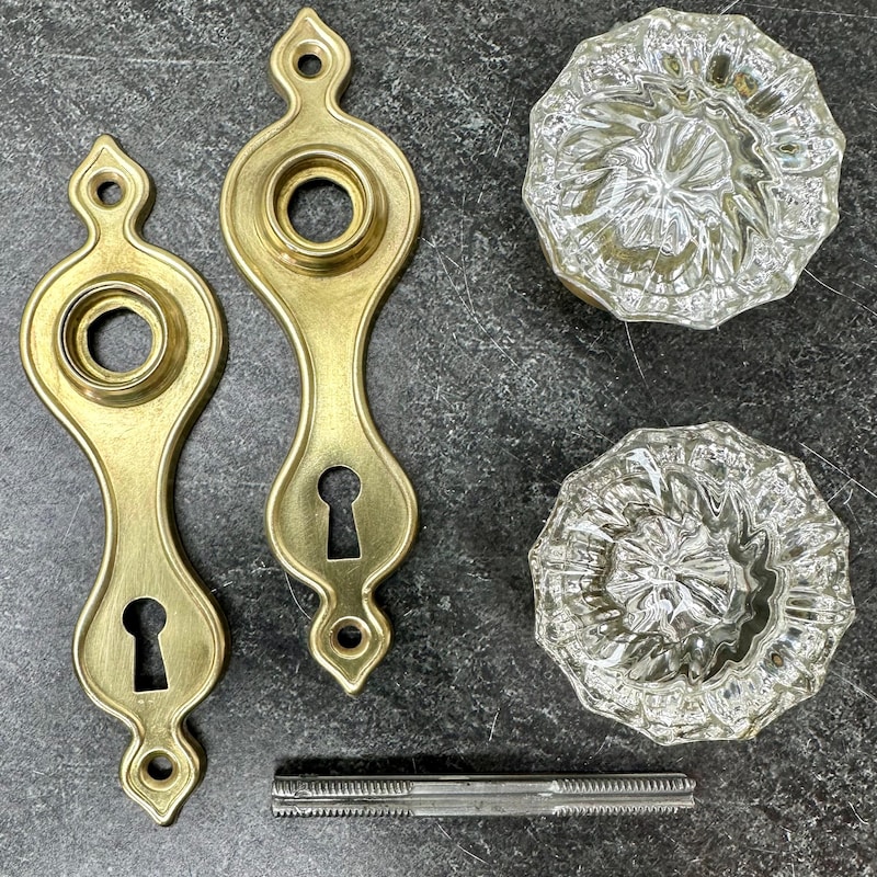 12 Vintage Glass Plate - Etsy