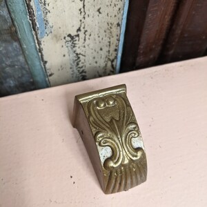 Decorative Toe Cap, Solid Brass, New Old Stock - Etsy