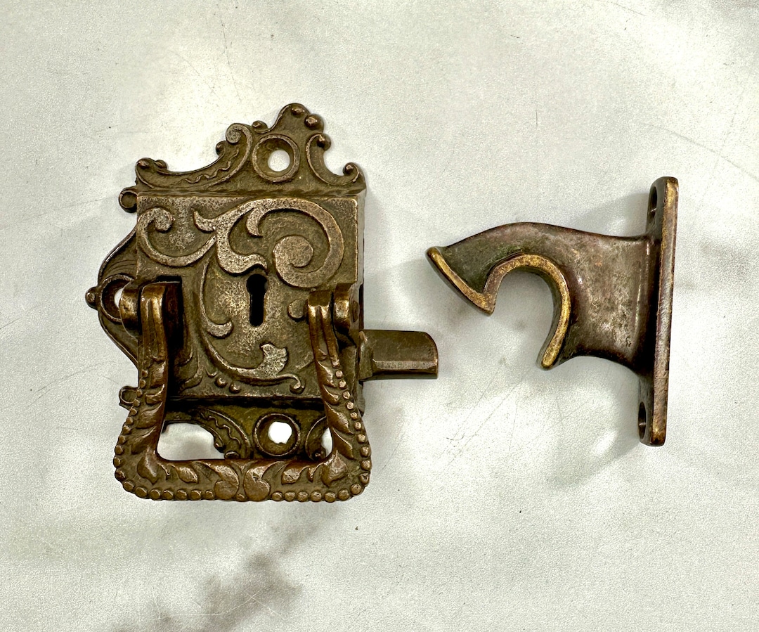 Antique Ice Box Latch & Catch (ornate) - Etsy