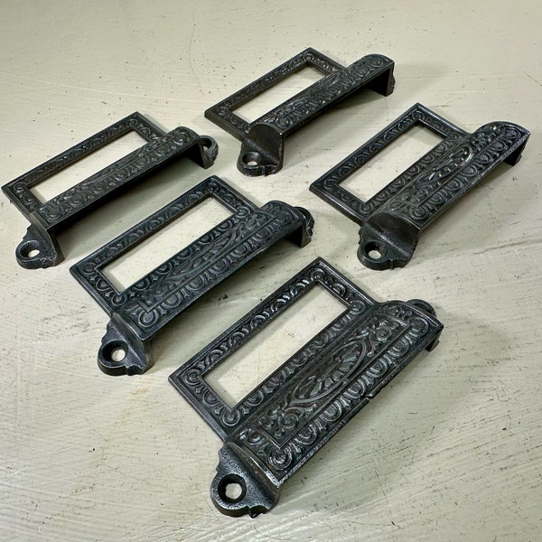 Label Drawer Pull - Etsy