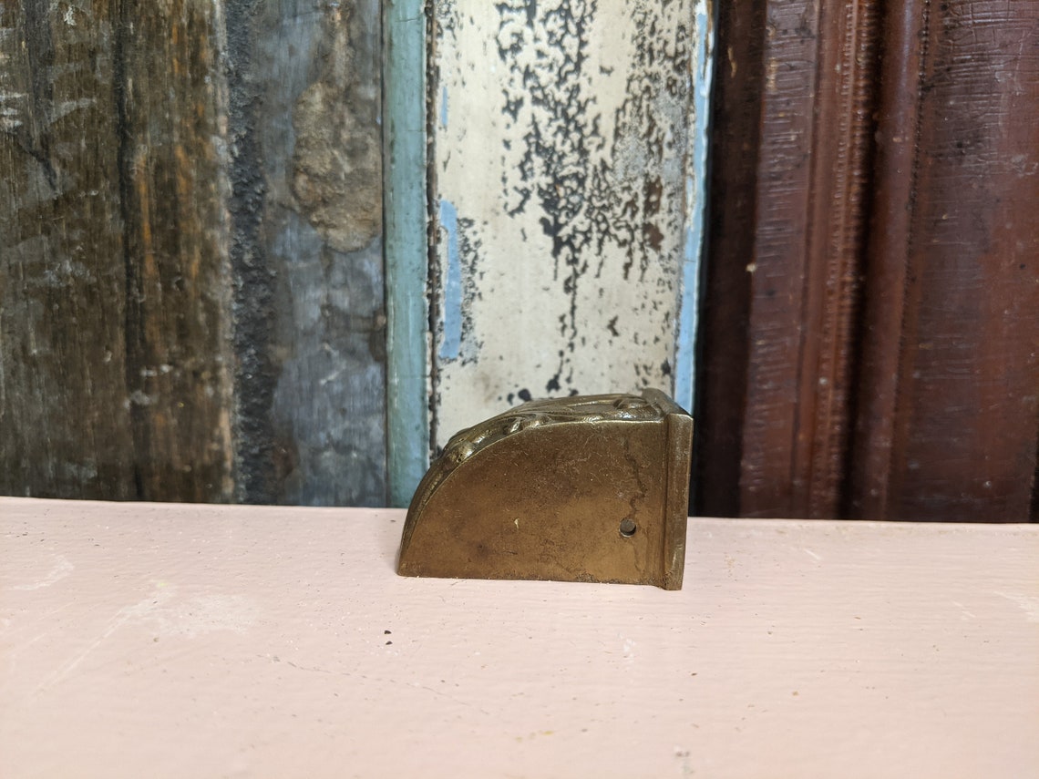 Decorative Toe Cap Solid Brass New Old Stock | Etsy