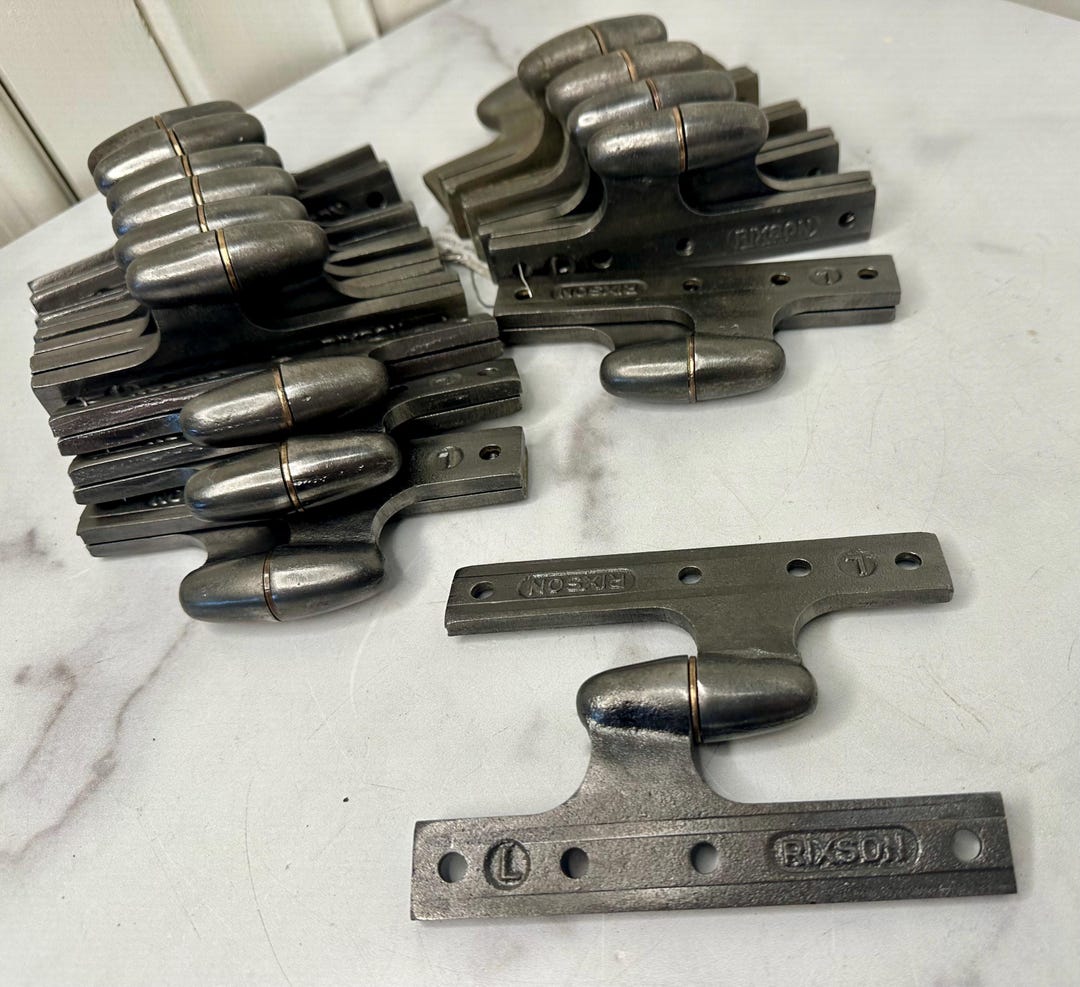 Antique Rixson Olive Knuckle Left-side Cast Iron Hinge – Circa 1937 - Etsy