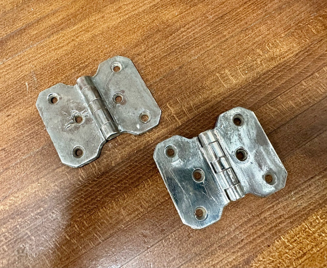 Antique Solid Brass Butterfly Hinges Set of 2 - Etsy