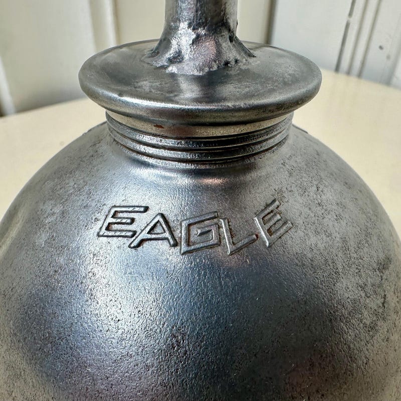 Antique Thumb Oil Can - Etsy