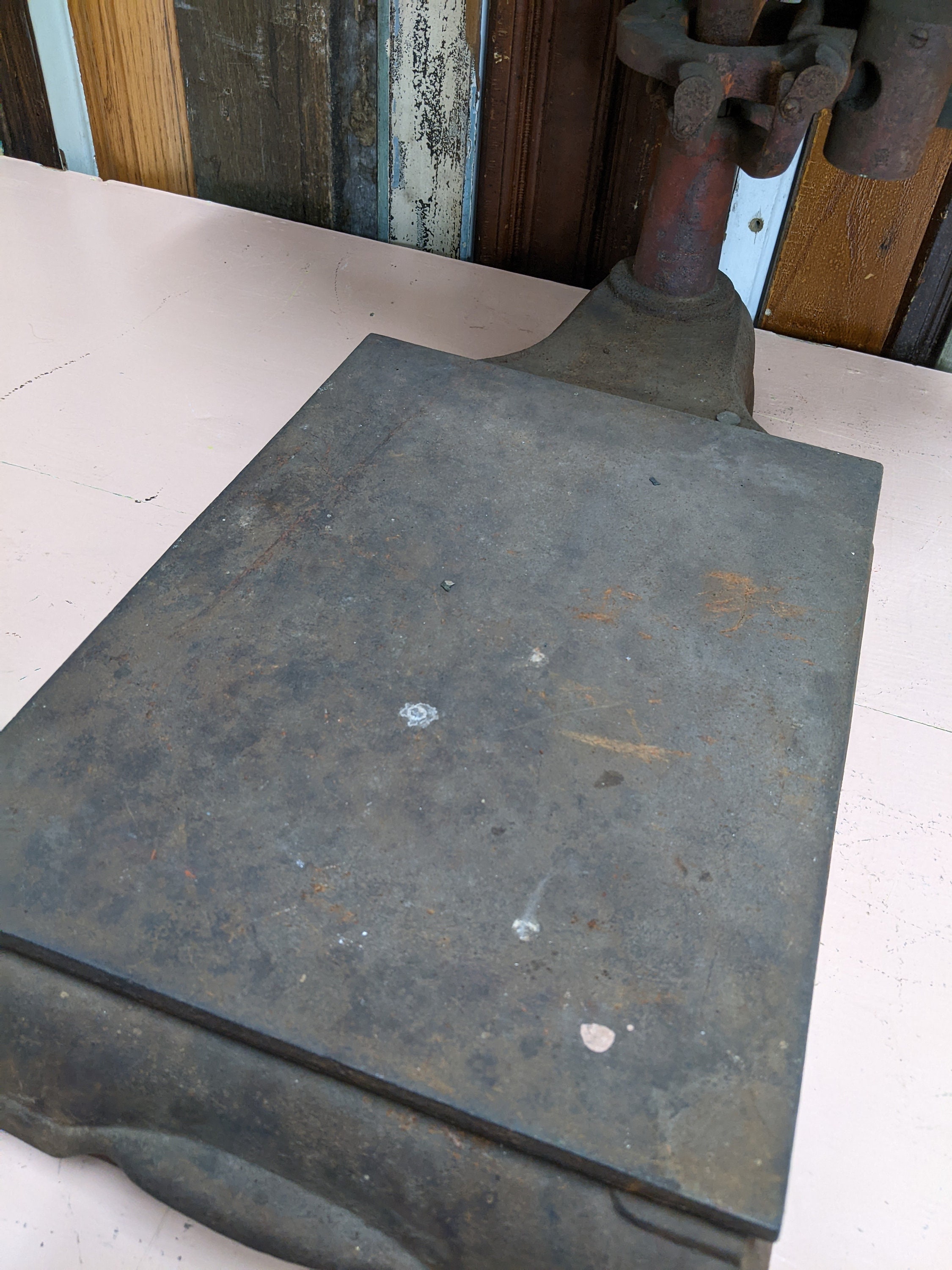 Large Antique Counter Scale With Weighing Basket Platform | Etsy