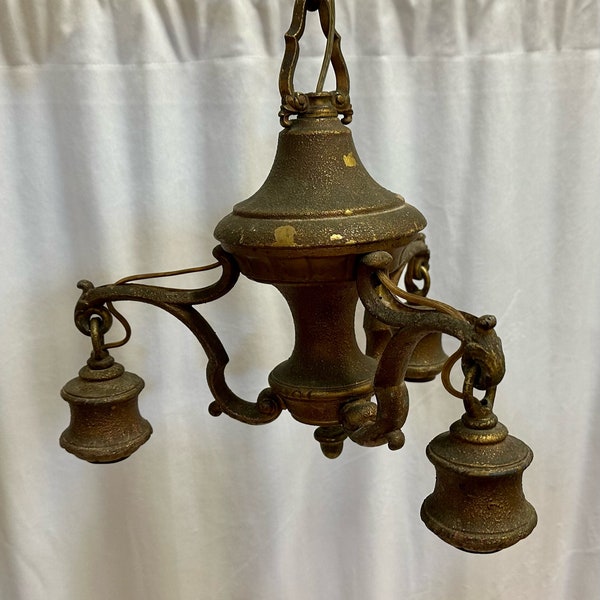Victorian 3 Light Chandelier - Etsy