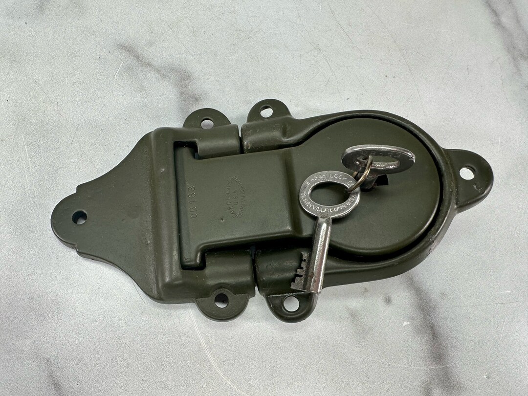 Genuine US Army Issue Footlocker Lock W/keys - Etsy