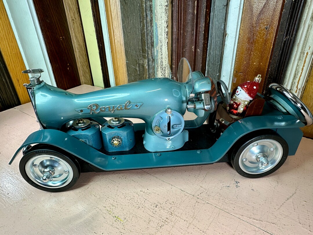 Royal Sewing Machine Car; Sculpture - Etsy