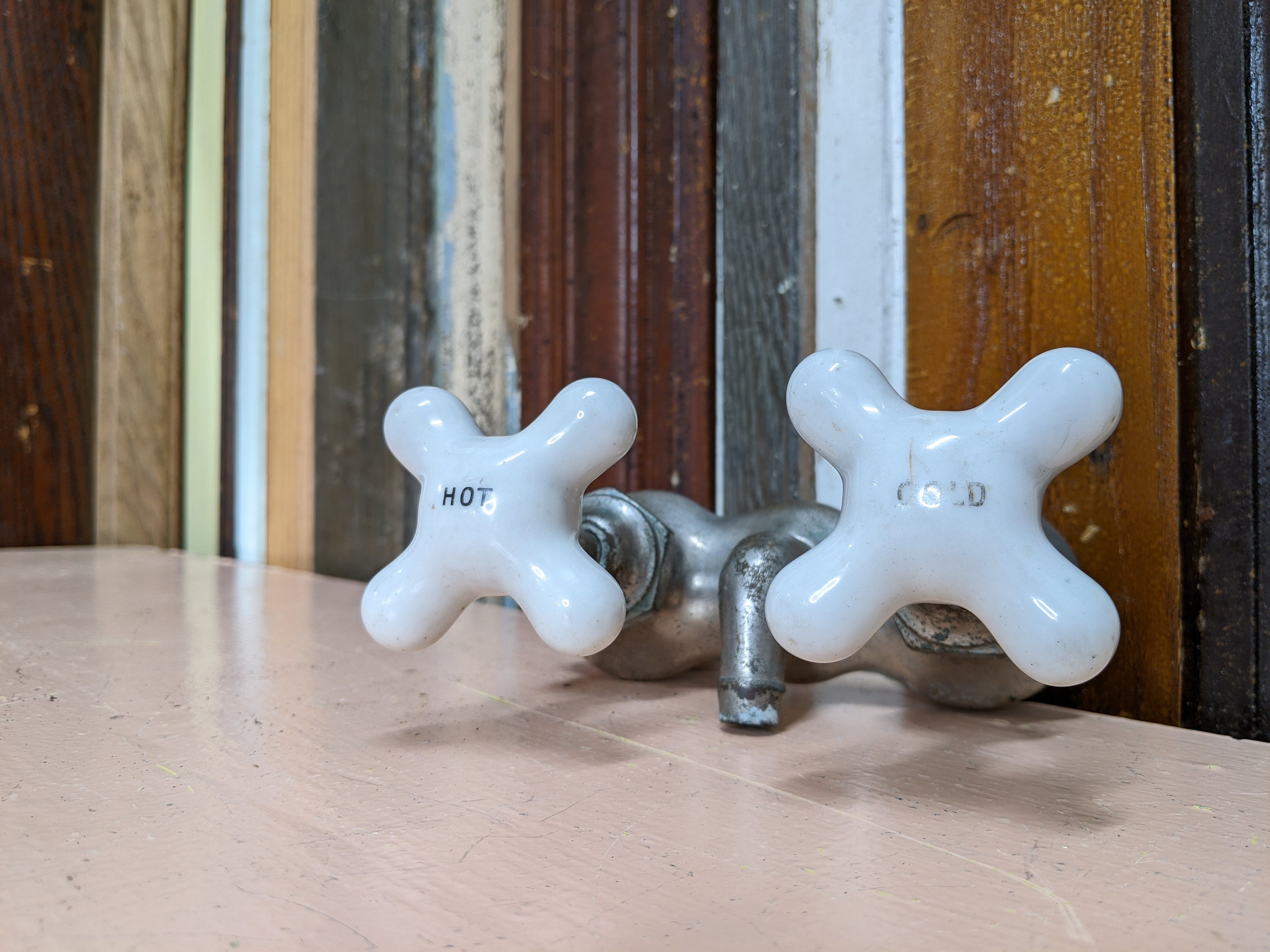 Hot Cold Faucet Caps