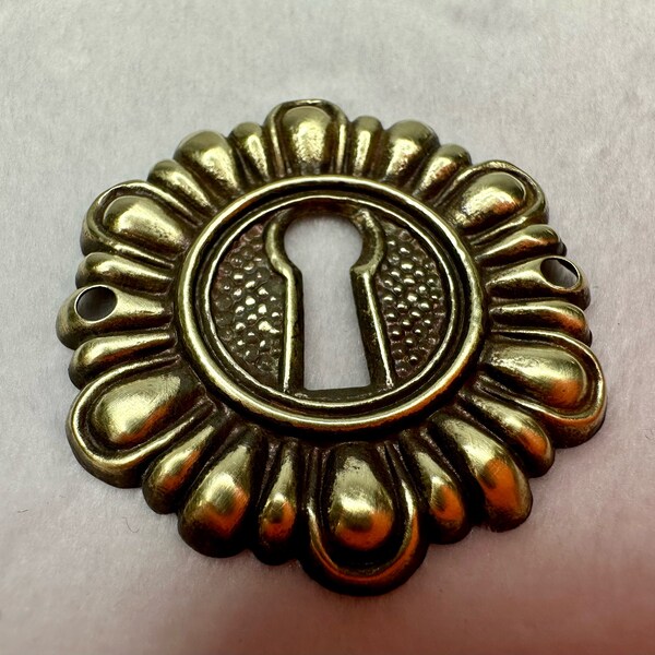 Brass Skeleton Key - Etsy