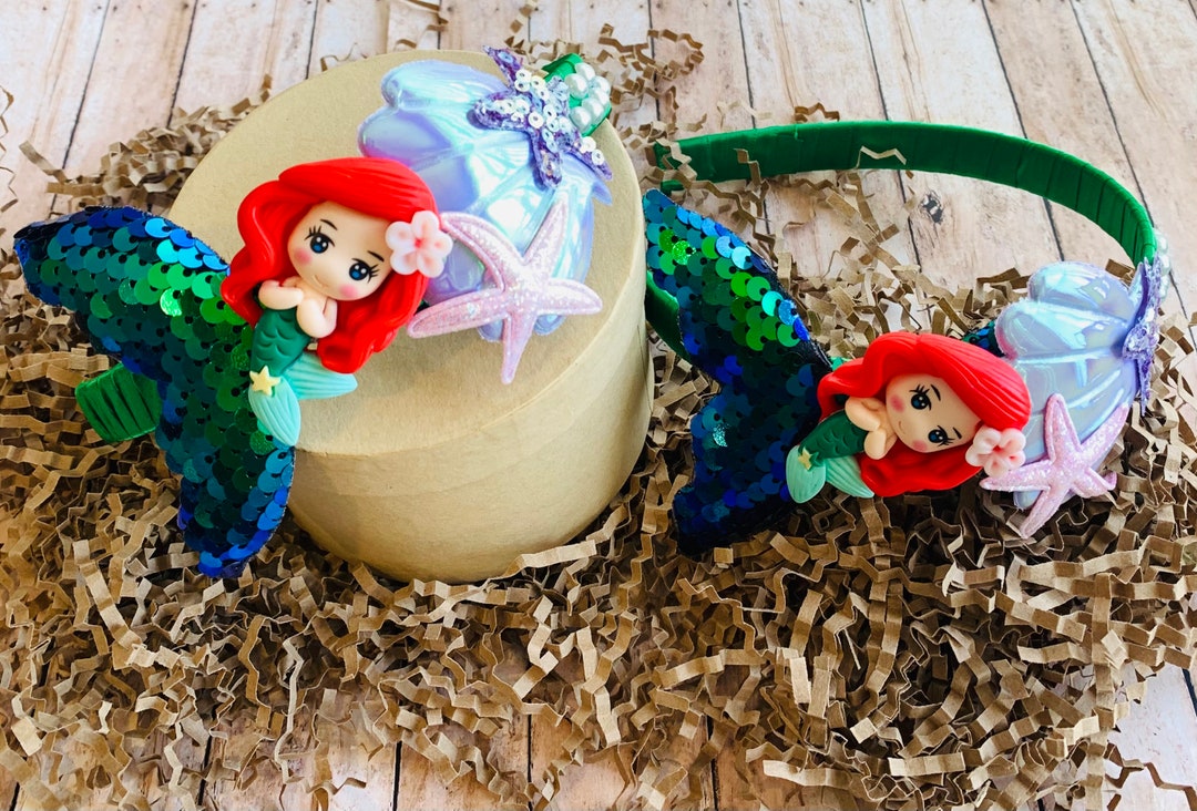 Little Mermaid Inspired Headband. Mermaid Headband - Etsy