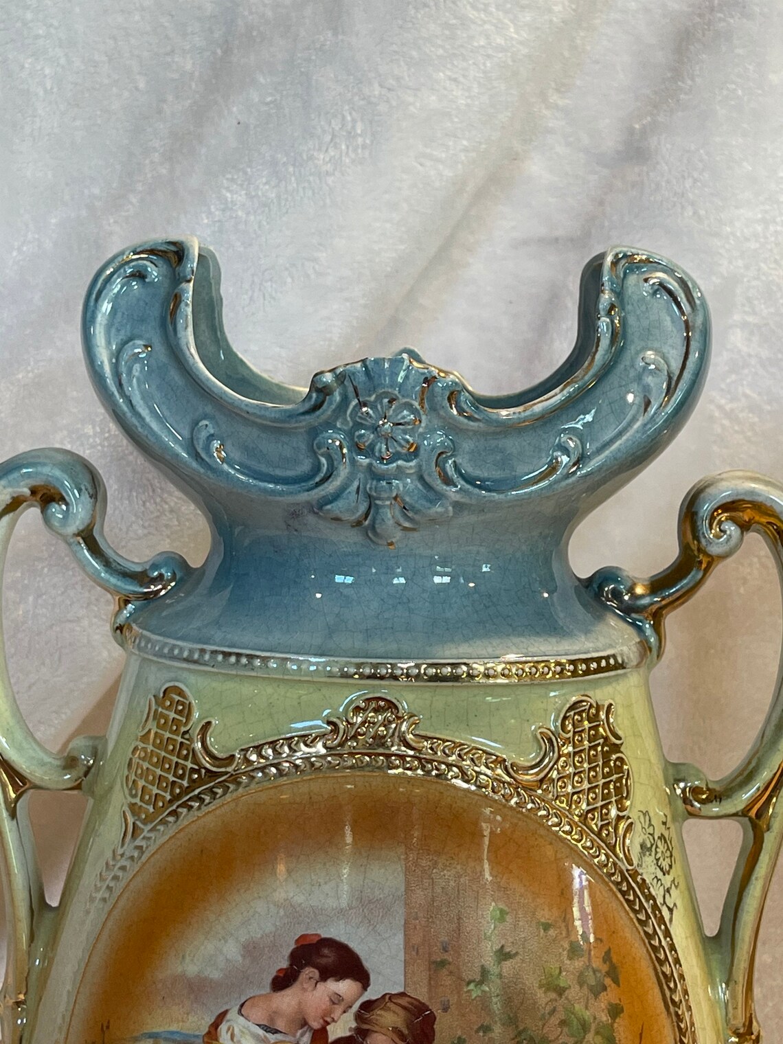 Vintage English Vases-two Women - Etsy