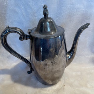 Vintage Oneida Silver Plated Teapot - Etsy