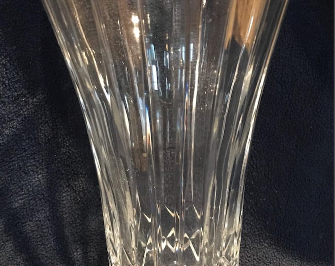 Illusion 24% Lead Crystal Vase by Samobor - Etsy