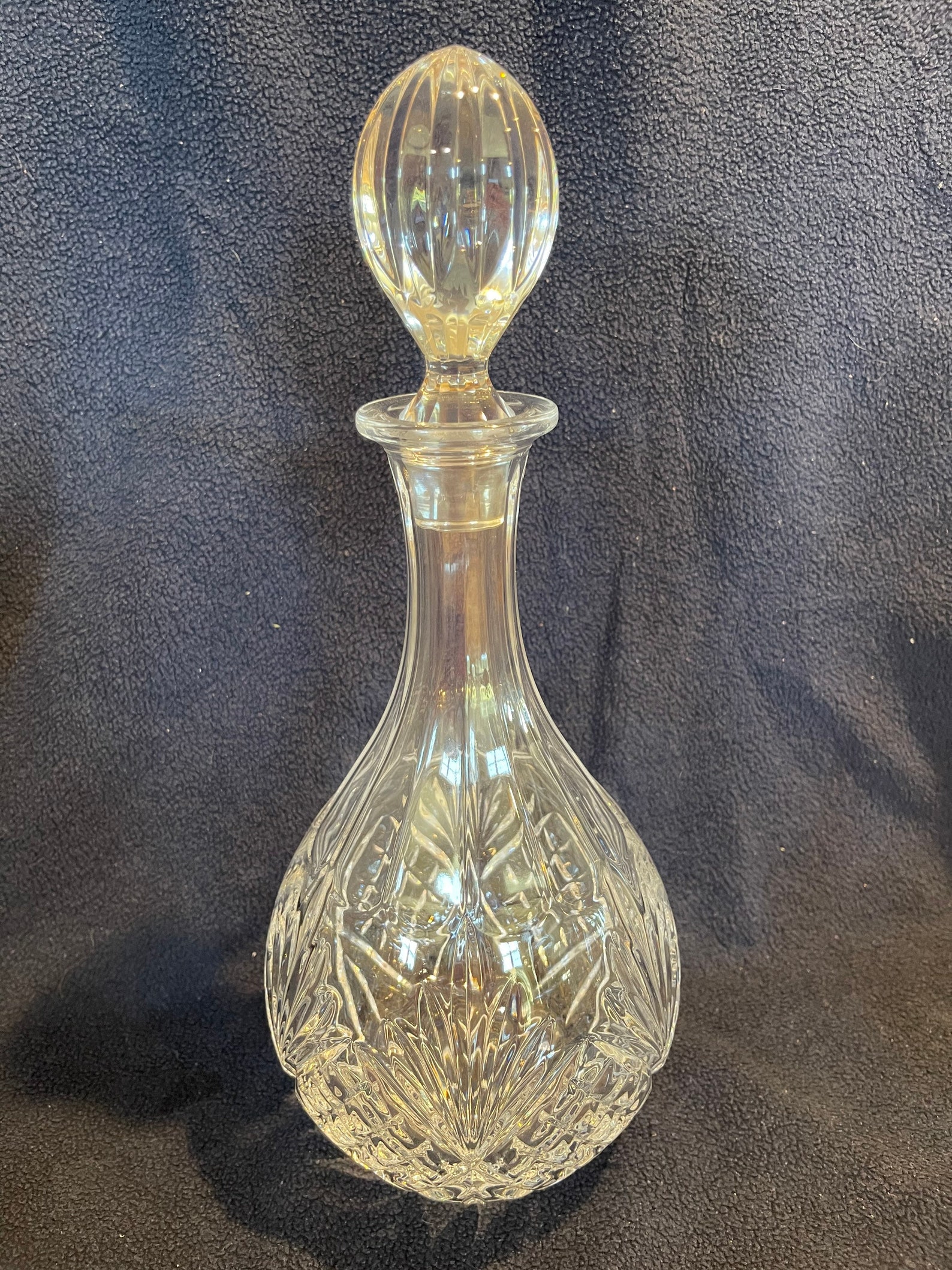 Vintage Crystal Decanter - Etsy