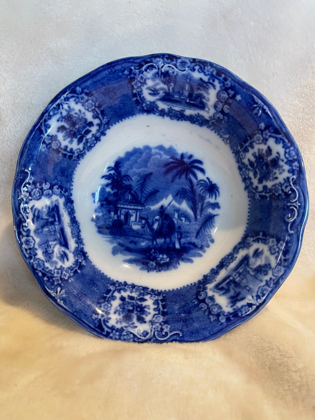 Antique Ridgeway England Opaque China Bowl - Etsy