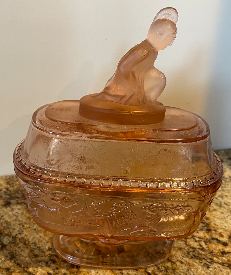 Vintage Westward Ho 1870’s Candy Dish - Etsy