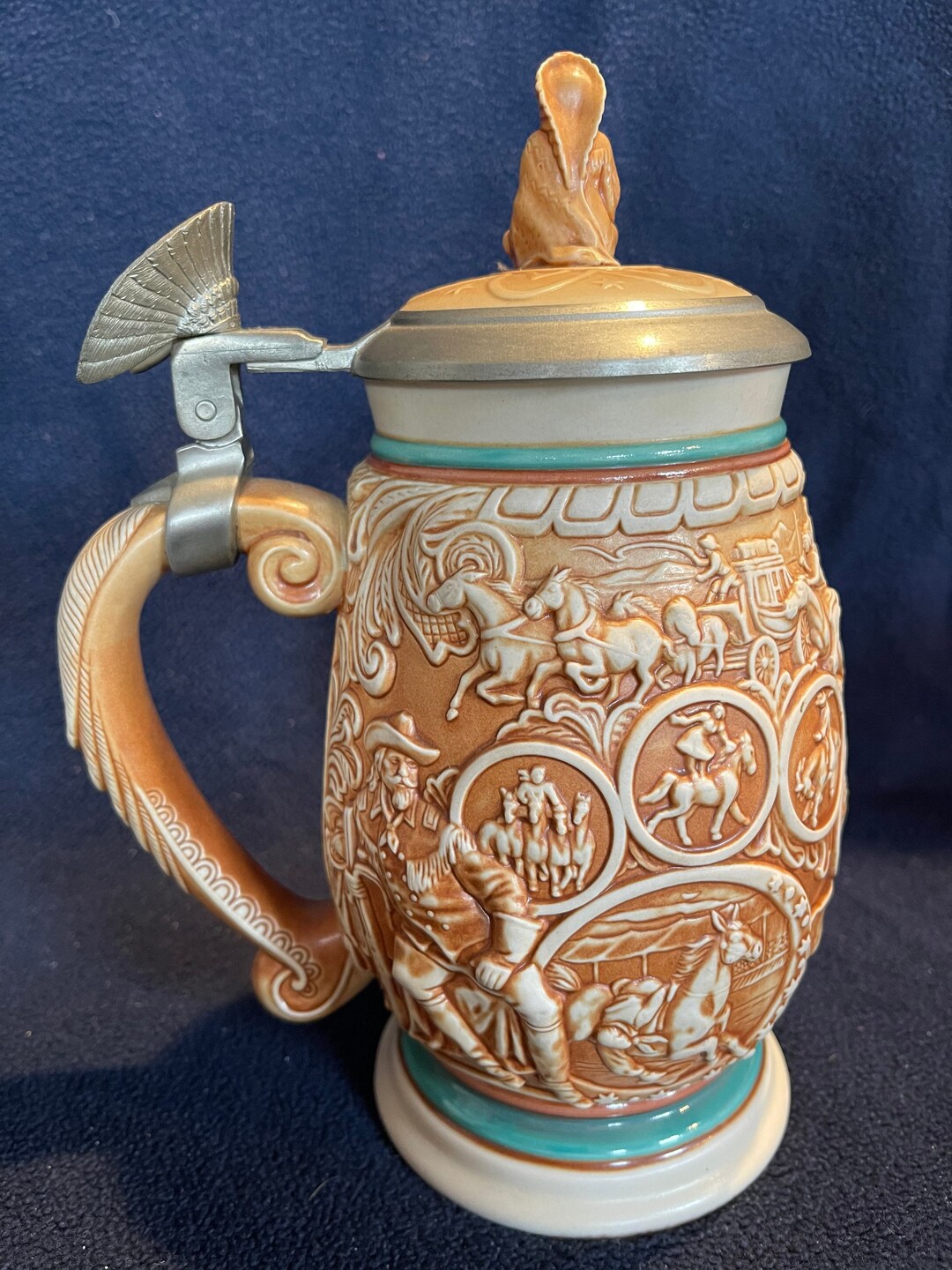 Vintage Avon Beer Stein - Etsy