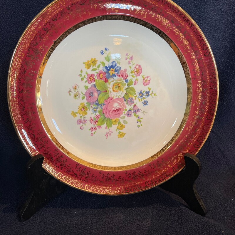 Floral China Plates - Etsy