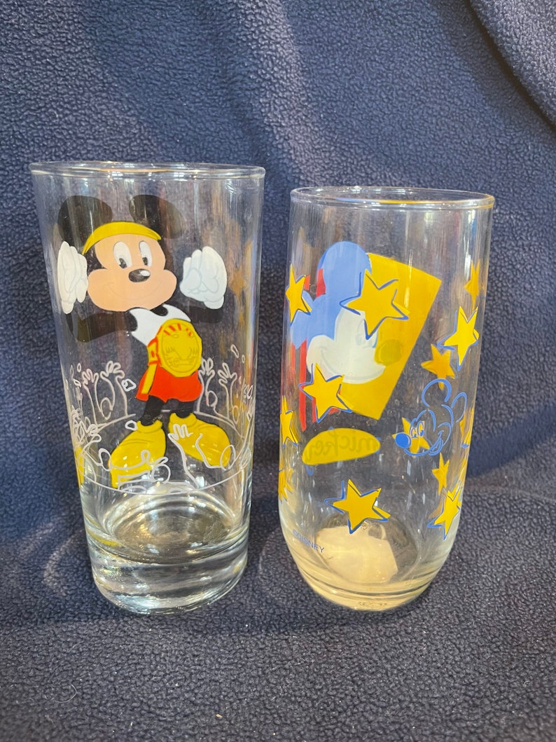 Vintage Mickey Mouse Glasses - Etsy