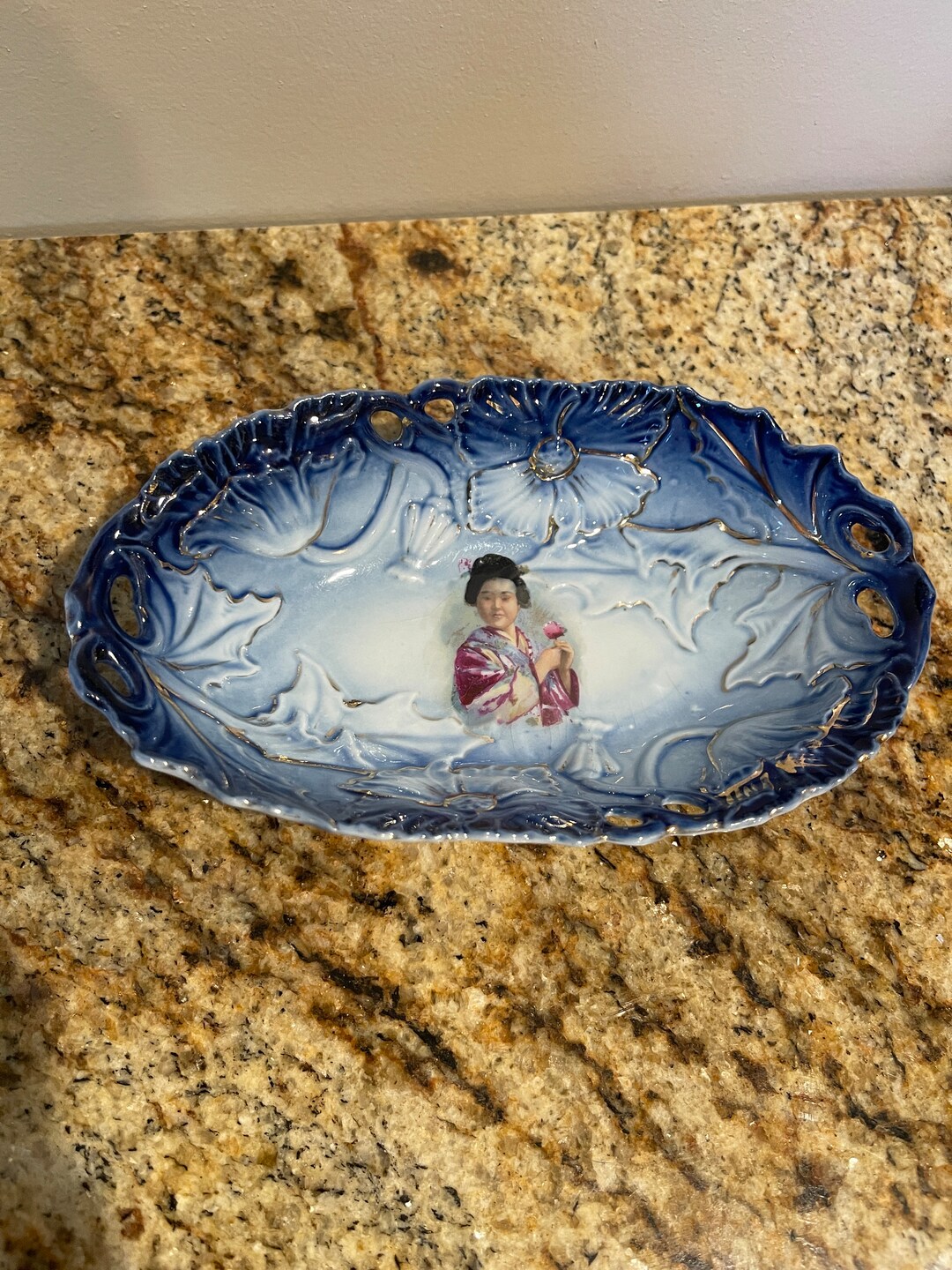 Vintage Germany/japanese Relish Biwl - Etsy