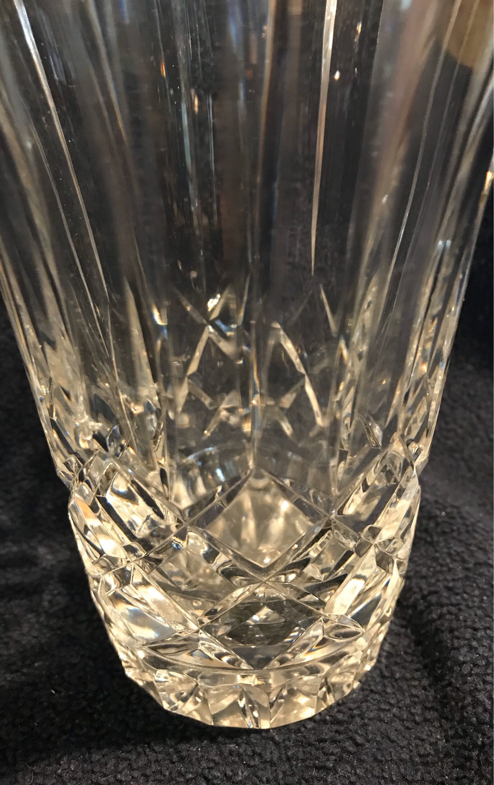 Illusion 24% Lead Crystal Vase by Samobor - Etsy