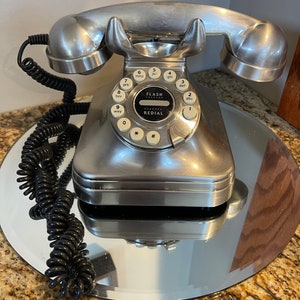 Vintage Grand Push Button Phone - Etsy